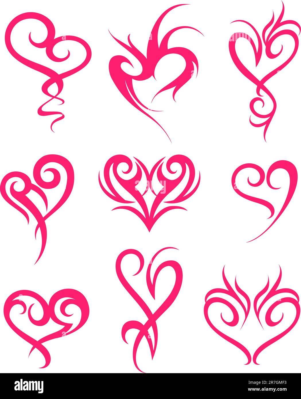 heart symbol design Stock Vector Image & Art - Alamy