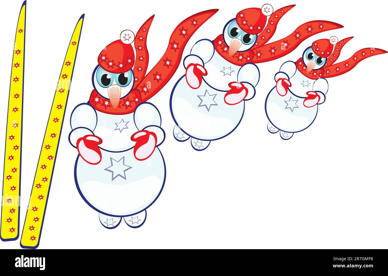 Snowman in red hat hi-res stock photography and images - Alamy