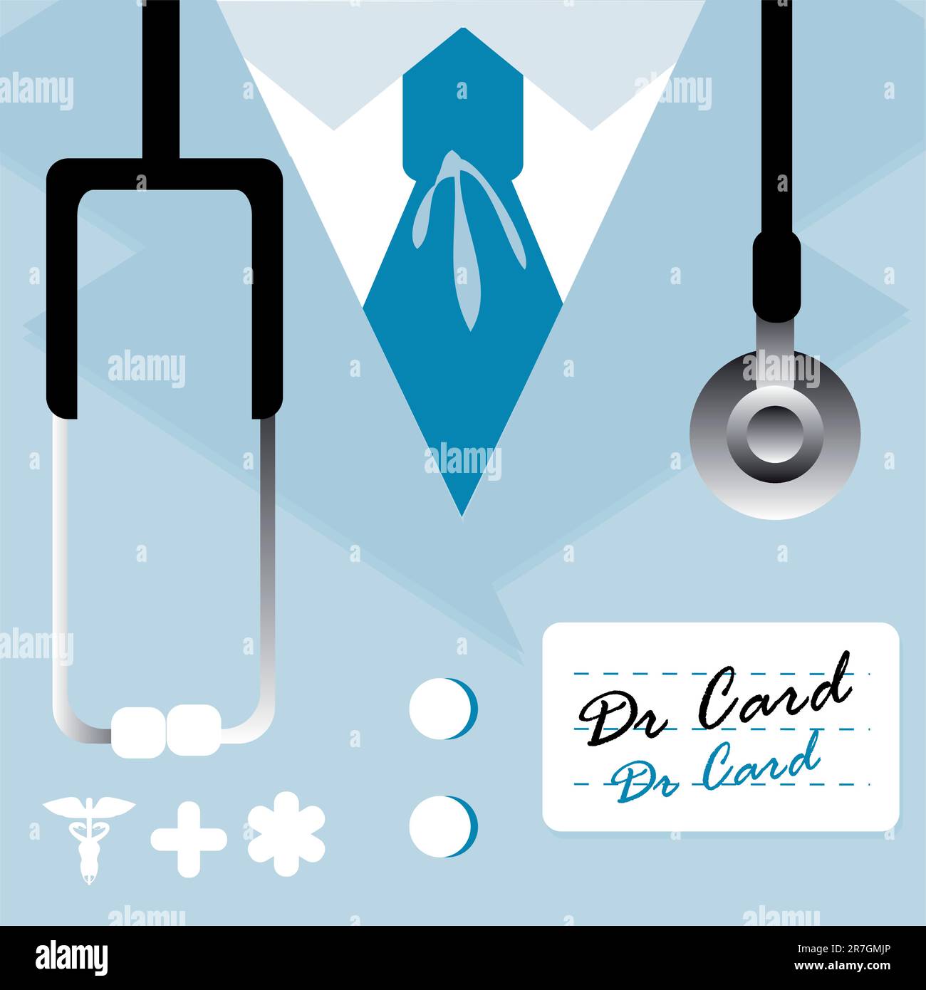 Close up male doctors Stock Vector Images - Alamy