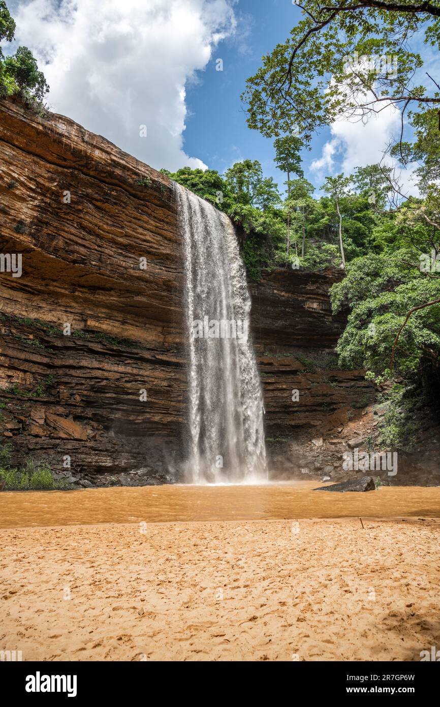 Boti Waterfalls, Ghana Stock Photo - Alamy