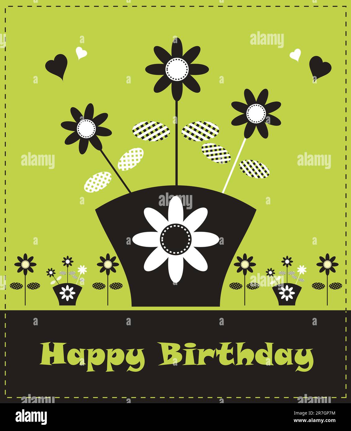 flower card design fake paper Stock Vector Image & Art - Alamy