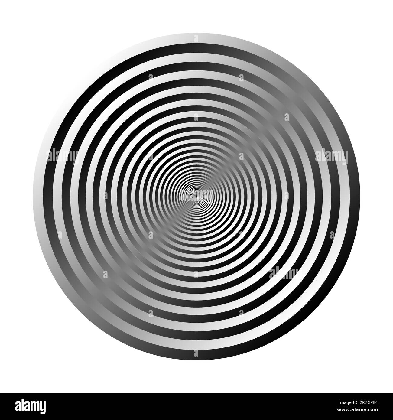 abstract circles isolated on white, vector art illustration Stock ...