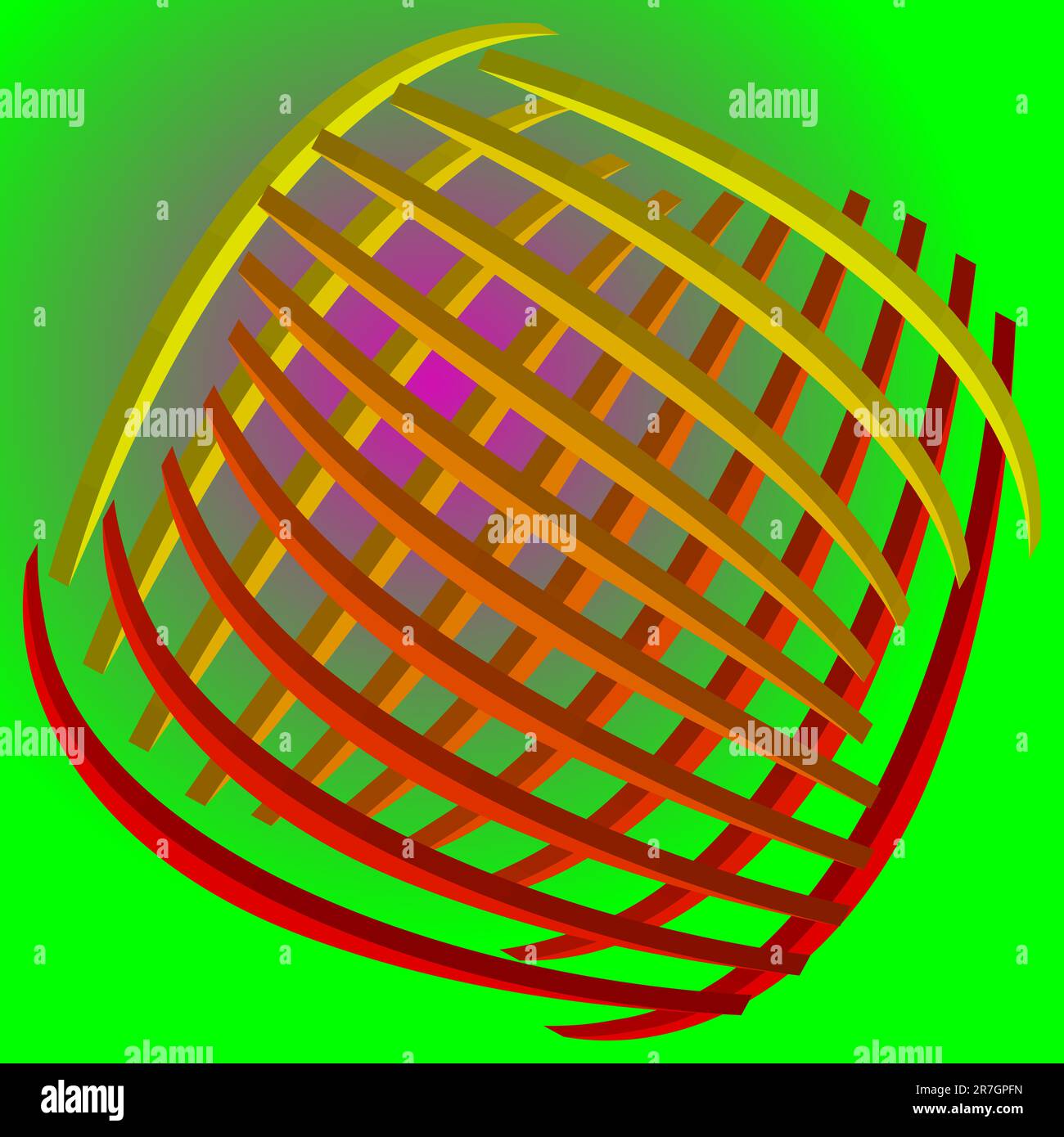 abstract curves, vector art illustration Stock Vector Image & Art - Alamy