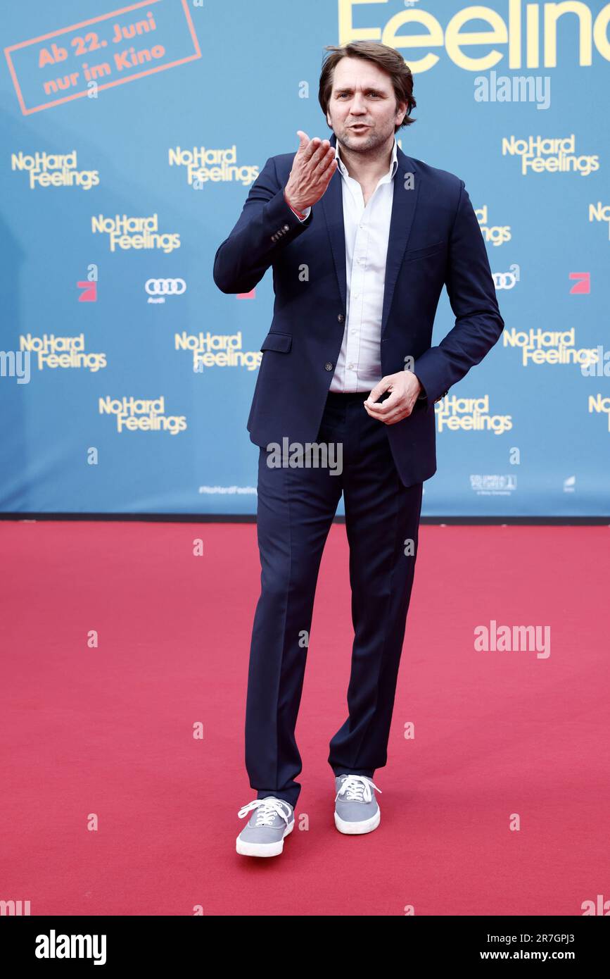 Berlin, Germany. 15th June, 2023. Pierre Kiwitt on the red carpet at ...