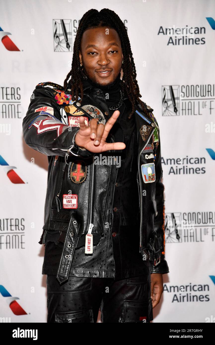 Kizzo attends the 52nd annual Songwriters Hall of Fame induction and ...