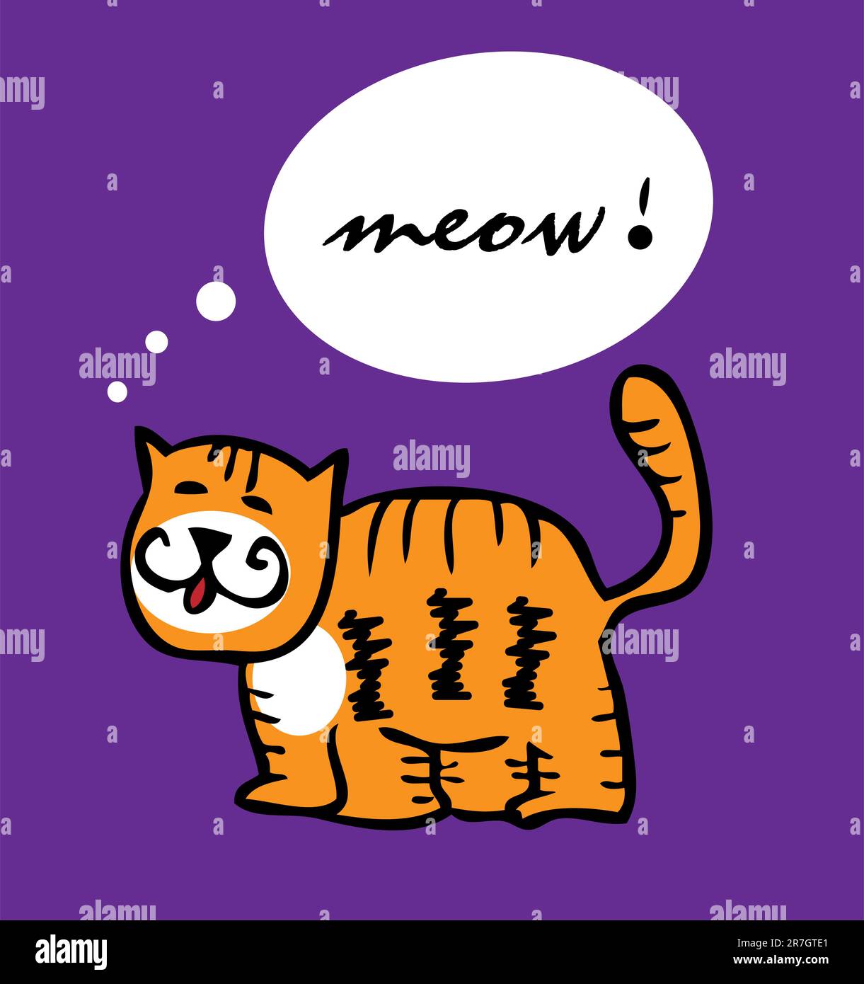 Humorous pose tiger Stock Vector Images - Alamy
