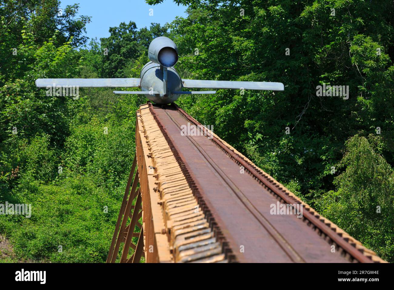 A Second World War Nazi Germany V-1 (Vengeance Weapon 1) flying bomb at ...