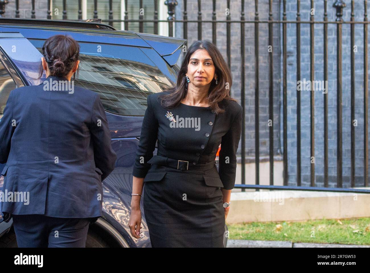 London, England, UK. 15th June, 2023. Home Secretary SUELLA BRAVERMAN ...