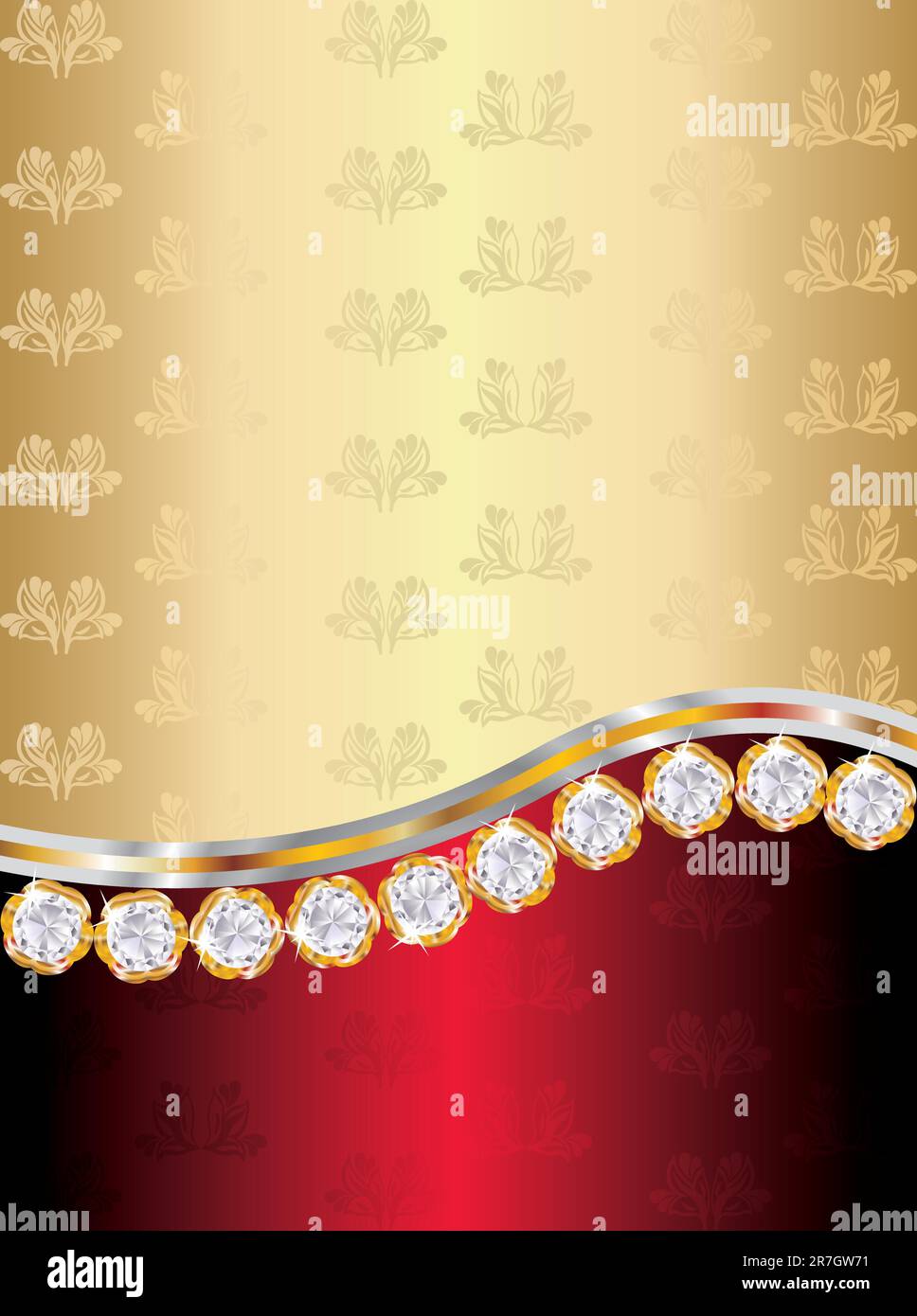 Vector illustration of a festive background with diamonds Stock Vector ...