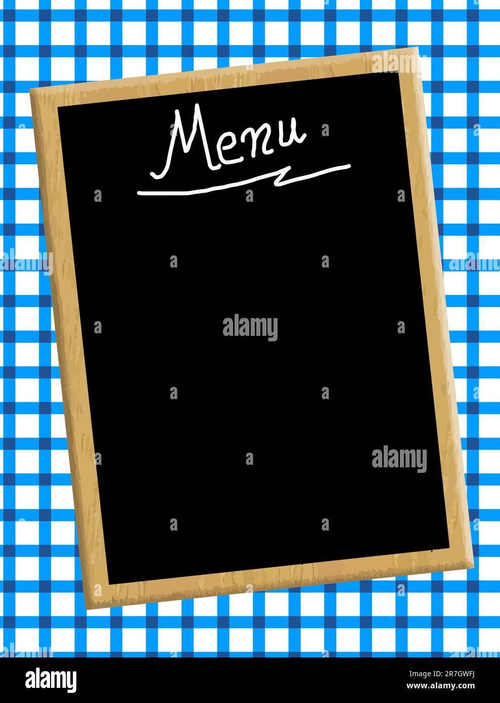 Food on a table blue Stock Vector Images - Alamy