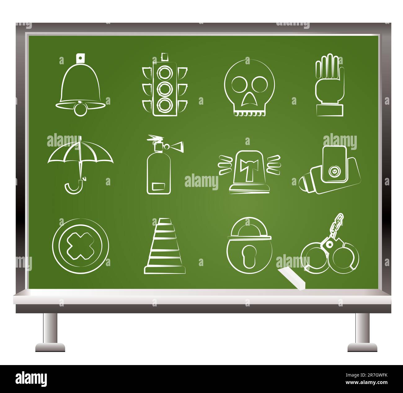 Surveillance and Security Icons - vector icon set Stock Vector Image ...