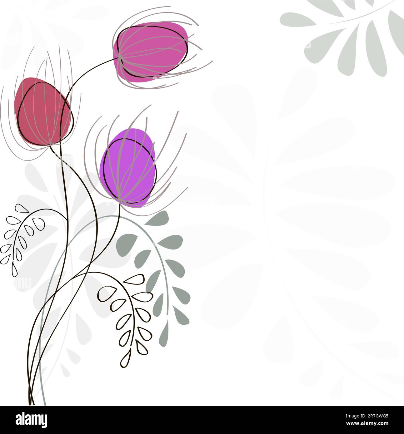 Vector greeting card Stock Vector Image & Art - Alamy