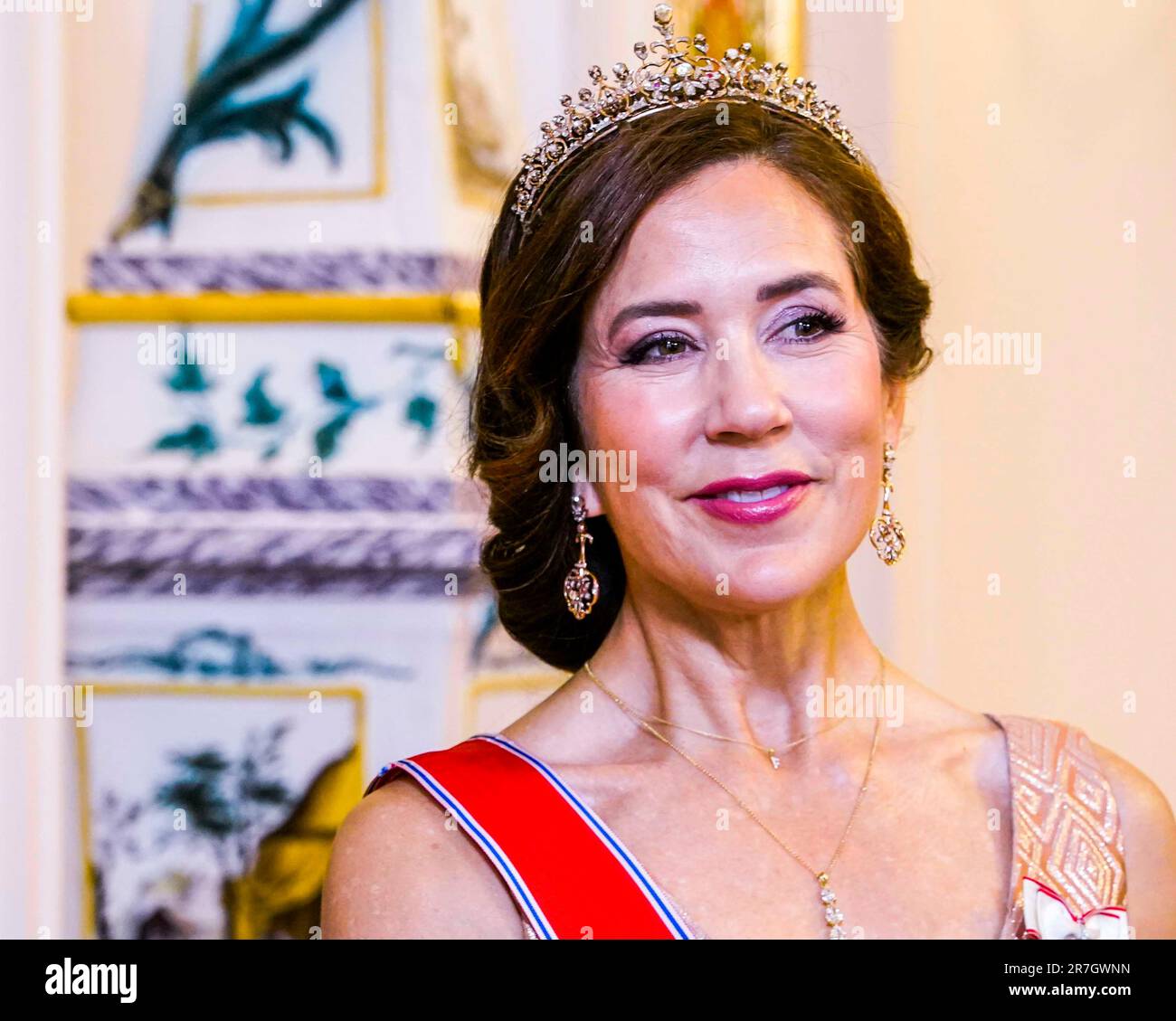 Copenhagen, Denmark 20230615.Crown Princess Mary of Denmark welcomes ...