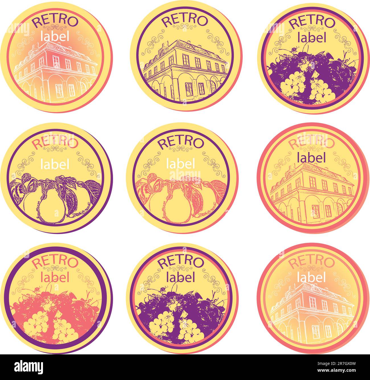 Toscana food Stock Vector Images - Alamy