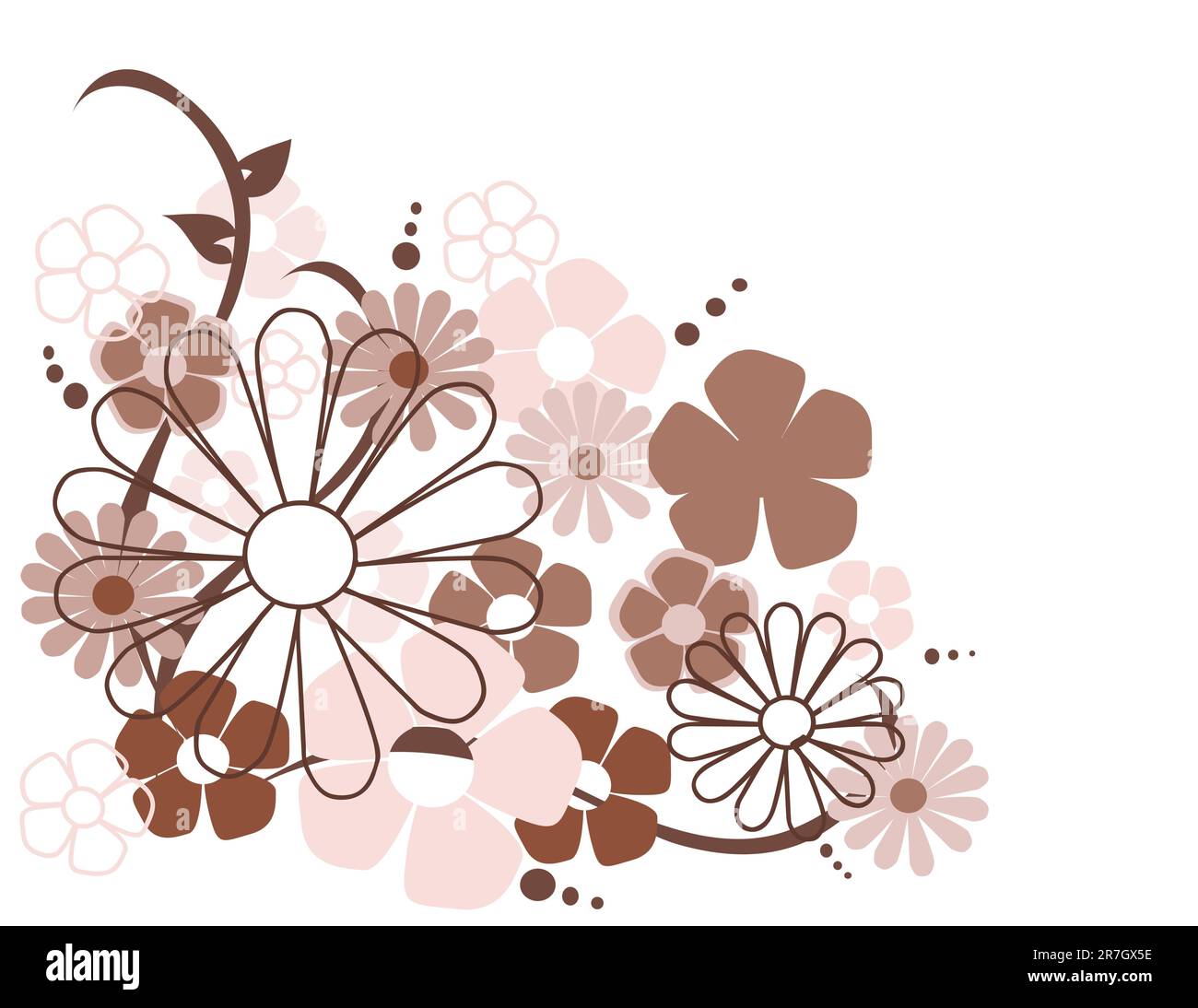 spring flowers vector illustration Stock Vector Image & Art - Alamy