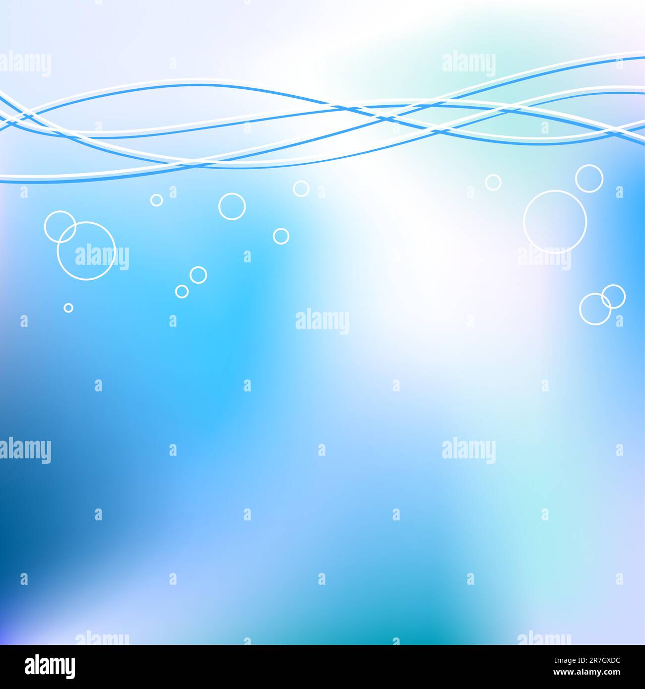 water vector light blue background Stock Vector Image & Art - Alamy