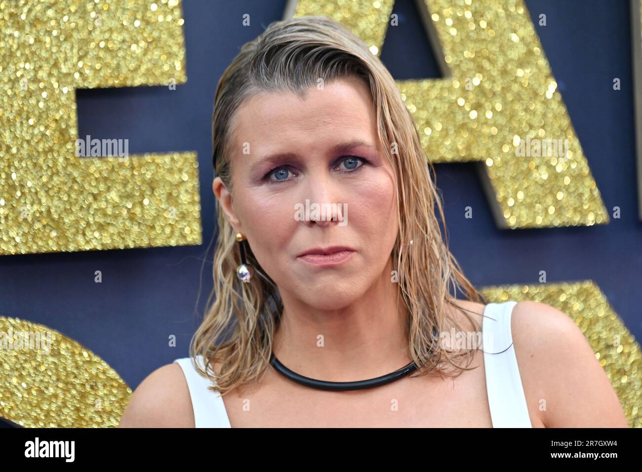London, UK. 15th June, 2023. Alice Lowe attending the premiere of ...