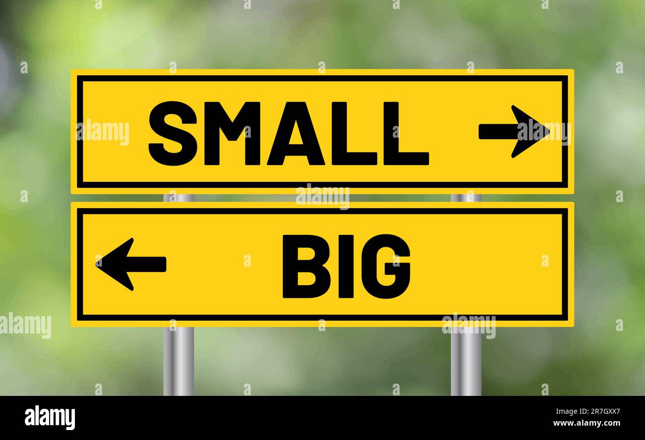 Big road sign hi-res stock photography and images - Alamy