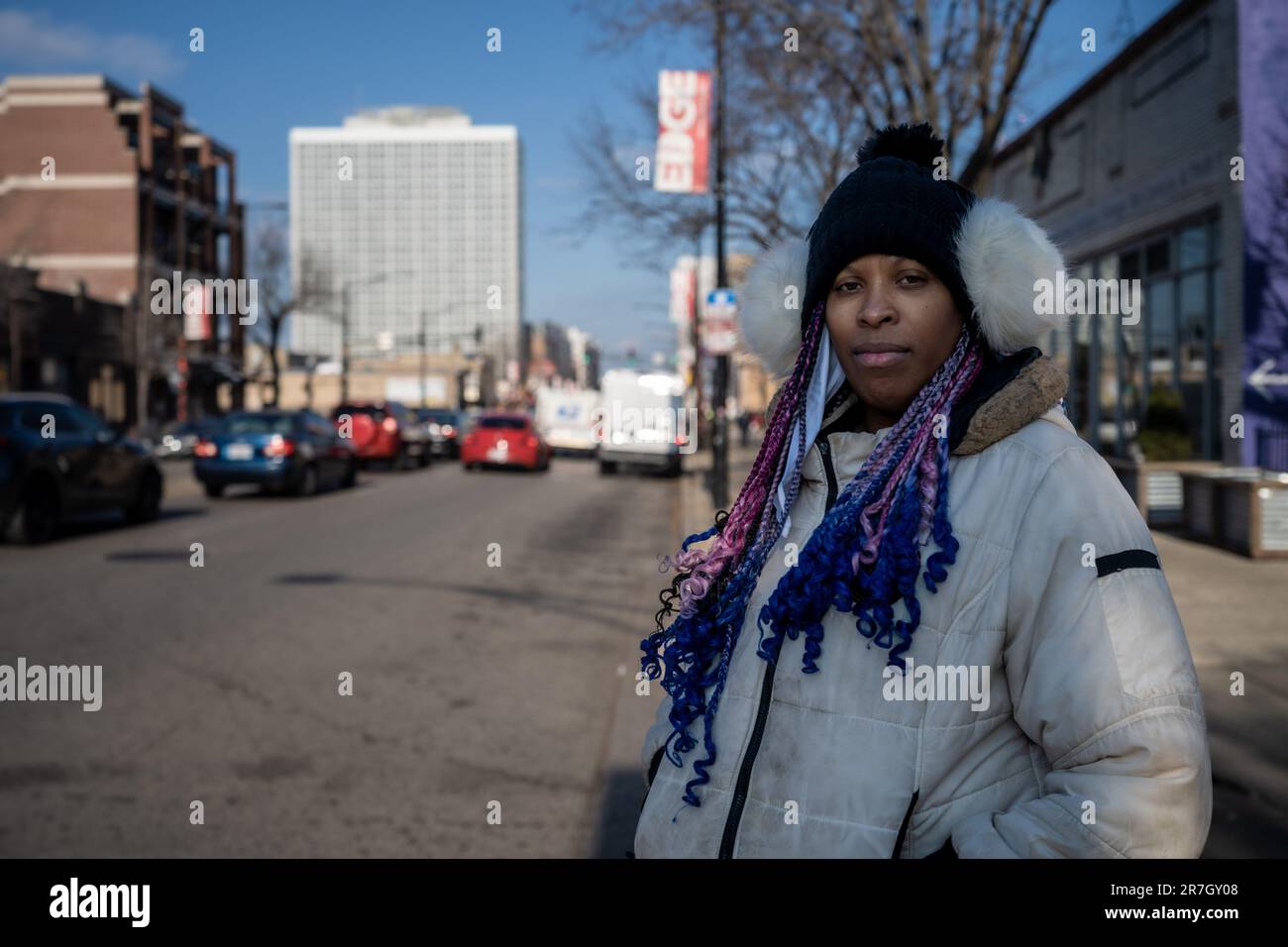 Chicago, Illinois, USA. 8th Dec, 2021. IESHIA TOWNSEND, former ...