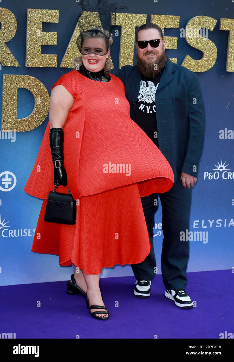 London, UK. 15th June, 2023. Jayde Adams and Marc Wootton attend Take ...