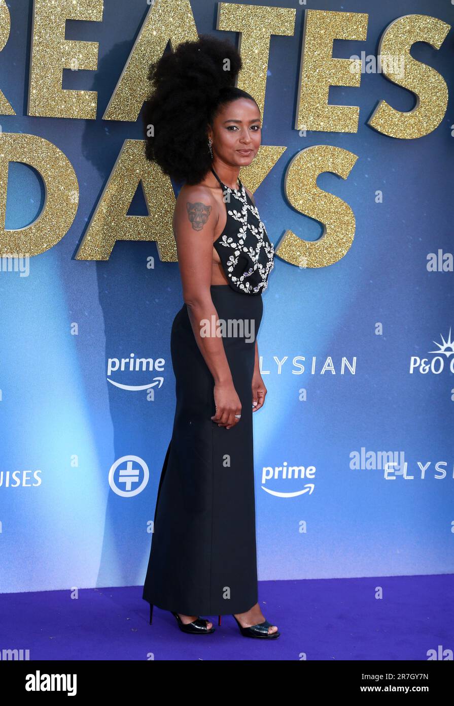 London, UK. 15th June, 2023. Amaka Okafor attends Take That "Greatest ...