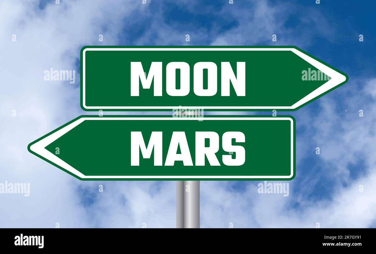Blue moon signage hi-res stock photography and images - Alamy