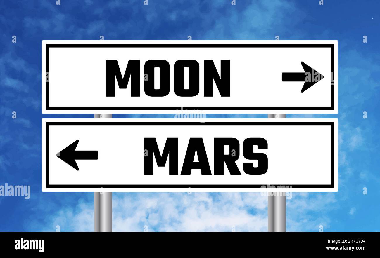 Blue moon signage hi-res stock photography and images - Alamy