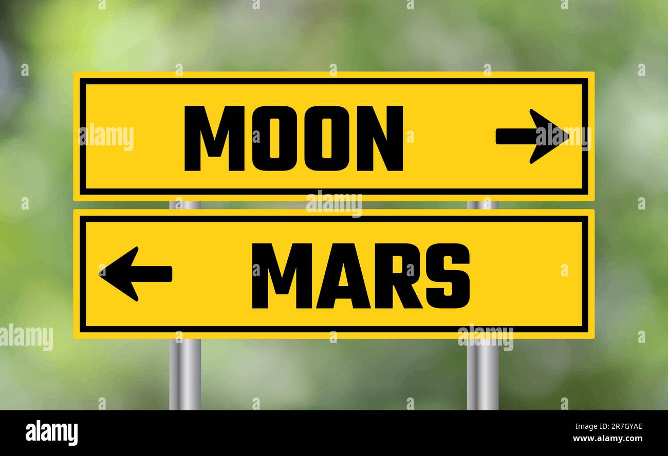 Blue moon signage hi-res stock photography and images - Alamy
