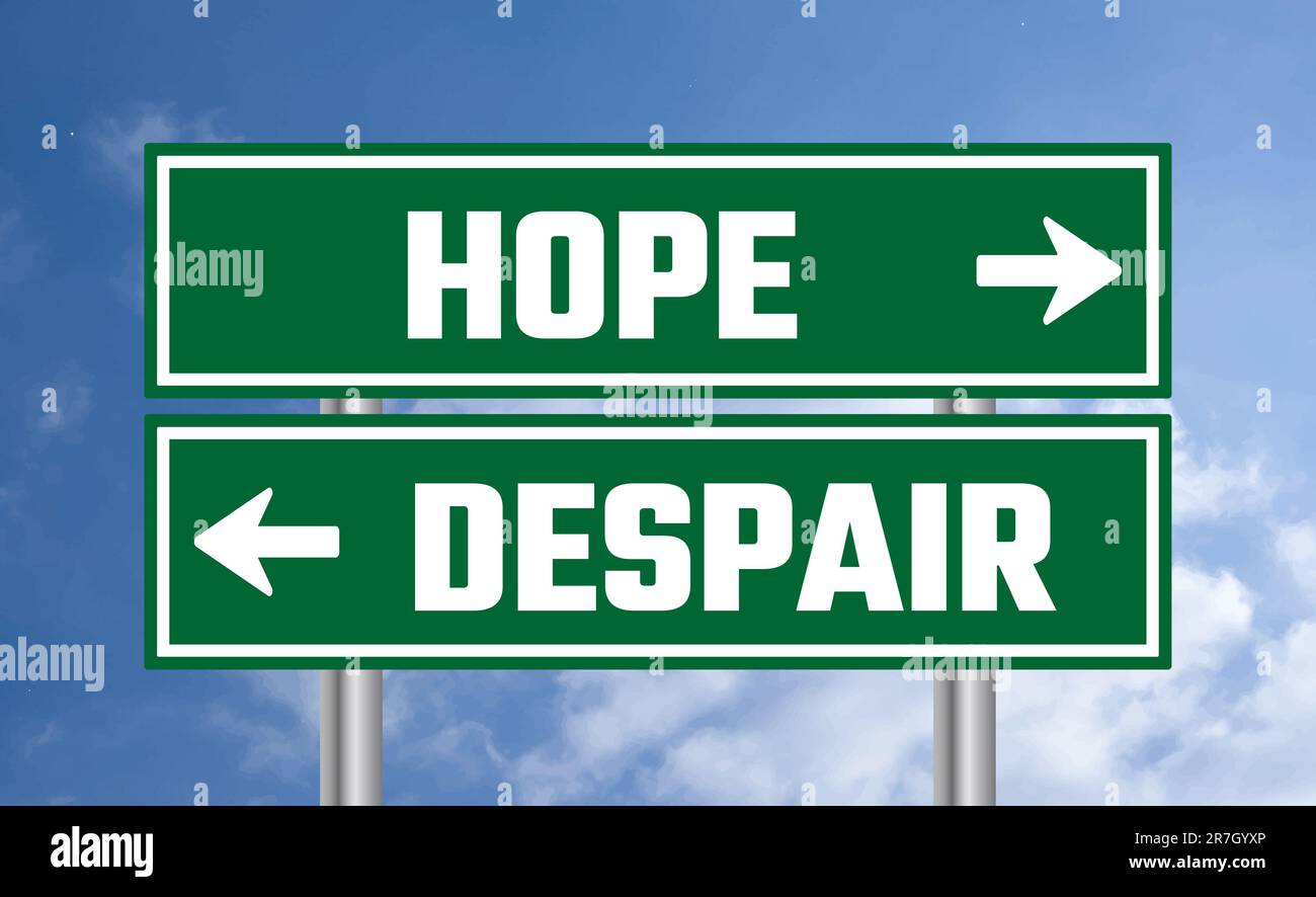 Hope and despair hi-res stock photography and images - Alamy