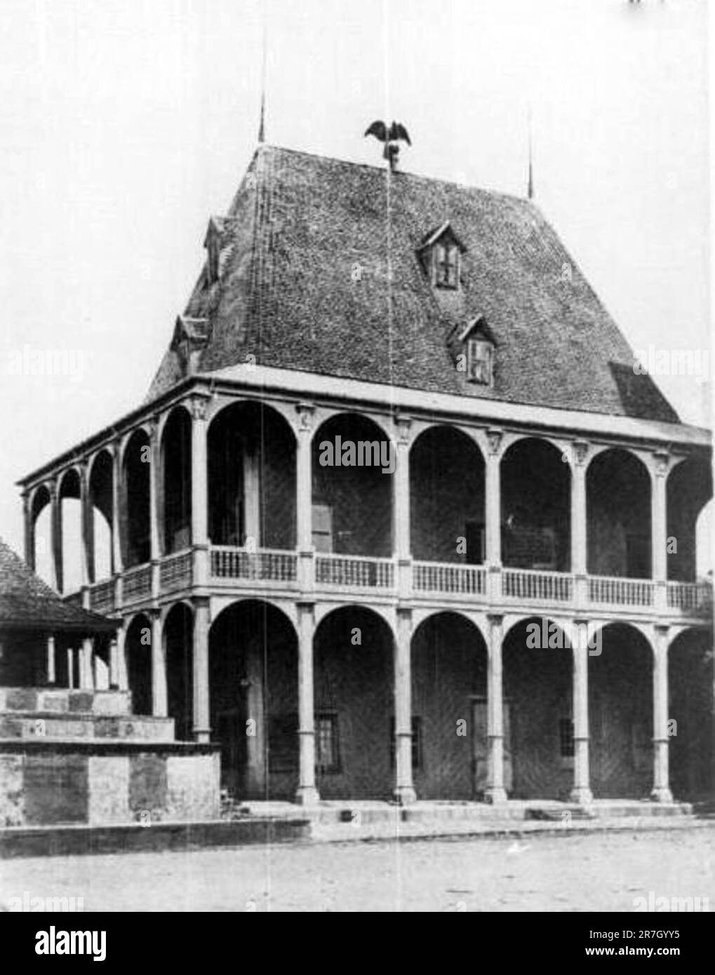 Silver Palace Tranovola Rova of Antananarivo Madagascar Stock Photo - Alamy