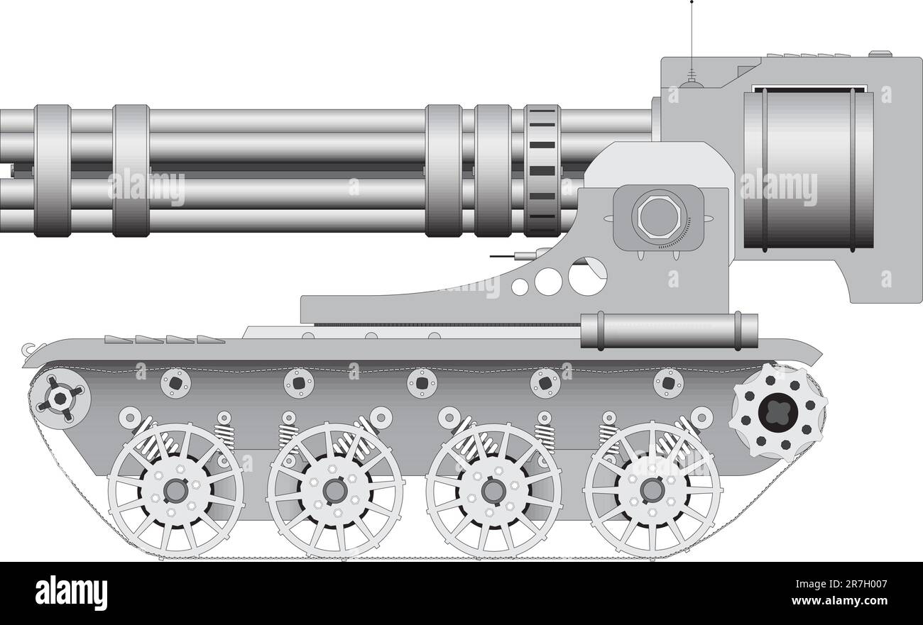6 artillery gun Stock Vector Images - Alamy