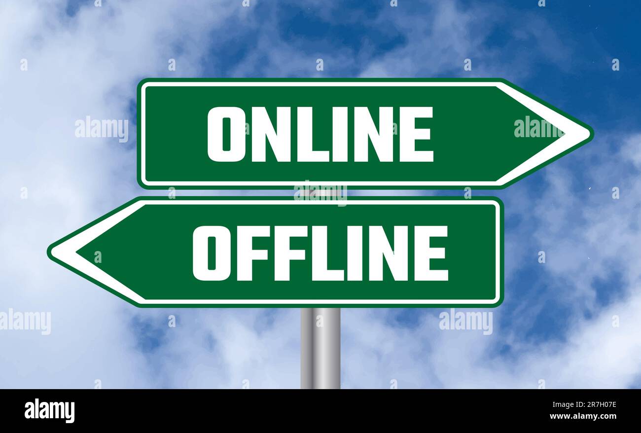 Online to offline hi-res stock photography and images - Alamy