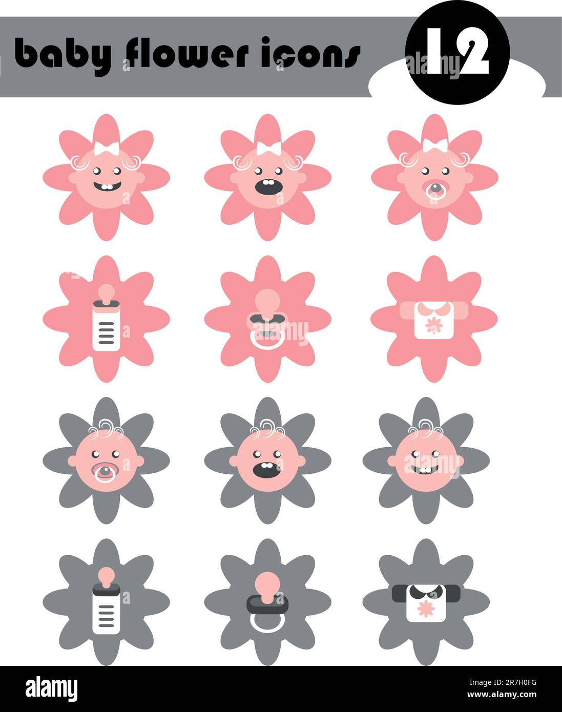 Baby close Stock Vector Images - Alamy