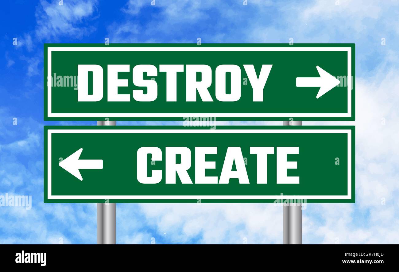 Signage create hi-res stock photography and images - Alamy