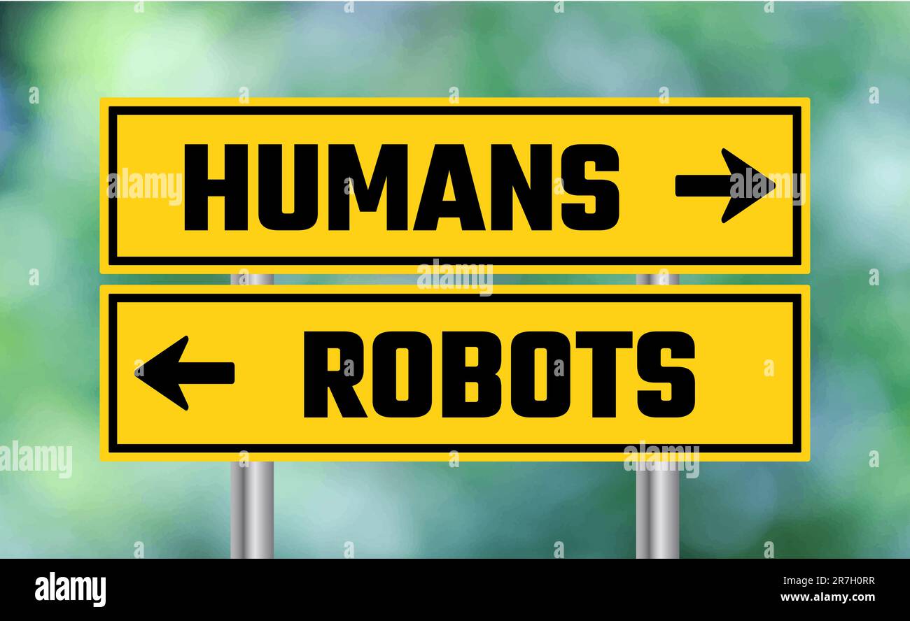 Humans and robots hi-res stock photography and images - Alamy