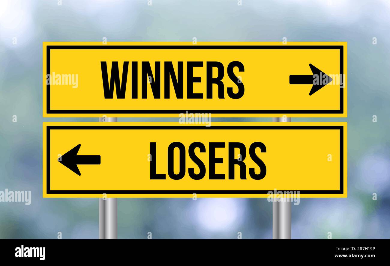 Winners sign sky background hi-res stock photography and images - Alamy