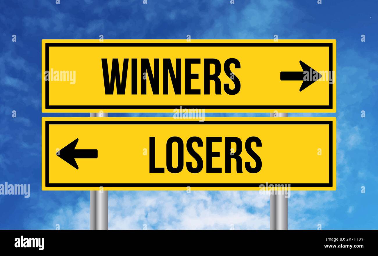 Winners and losers hi-res stock photography and images - Alamy