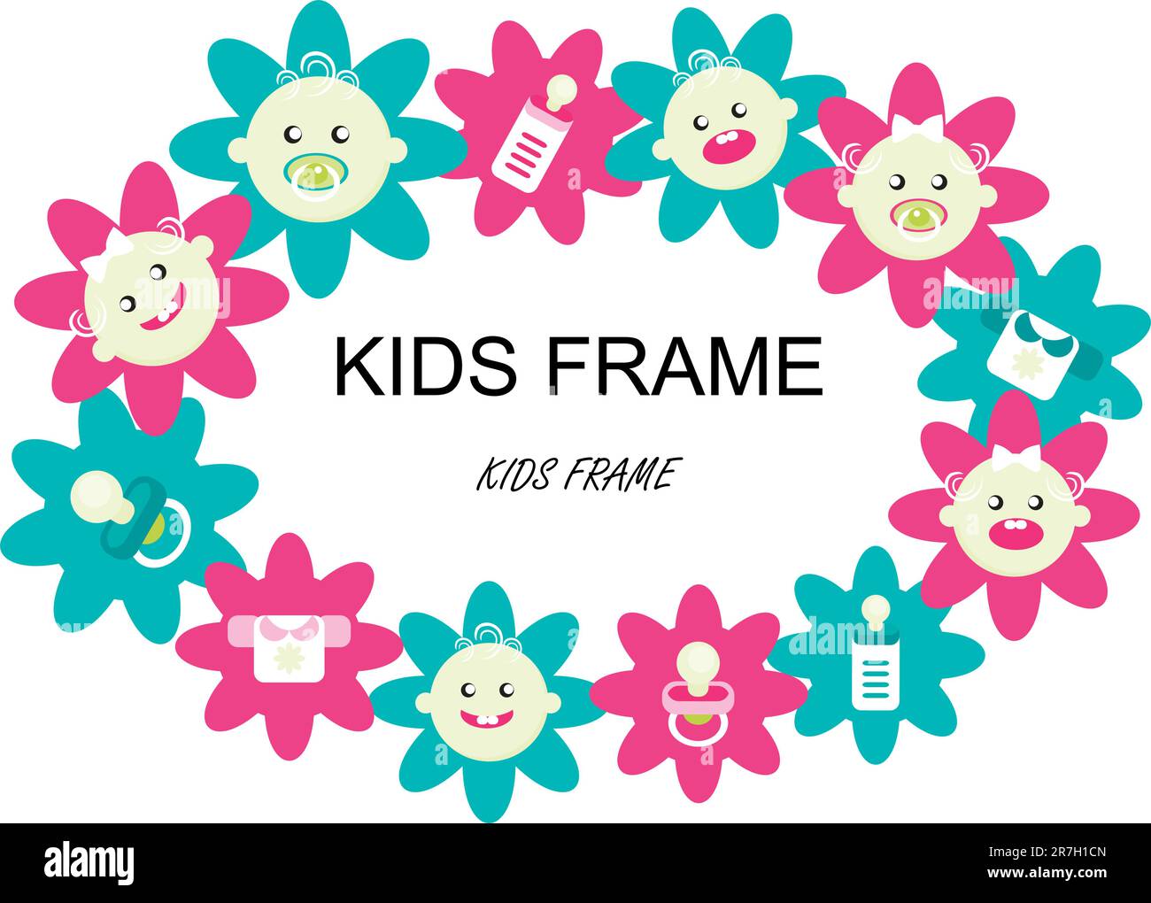 Common flowers Stock Vector Images - Alamy