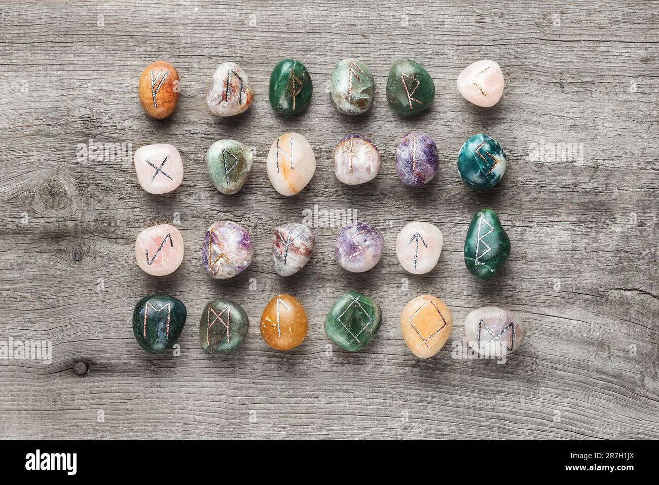 Rune set background hi-res stock photography and images - Alamy