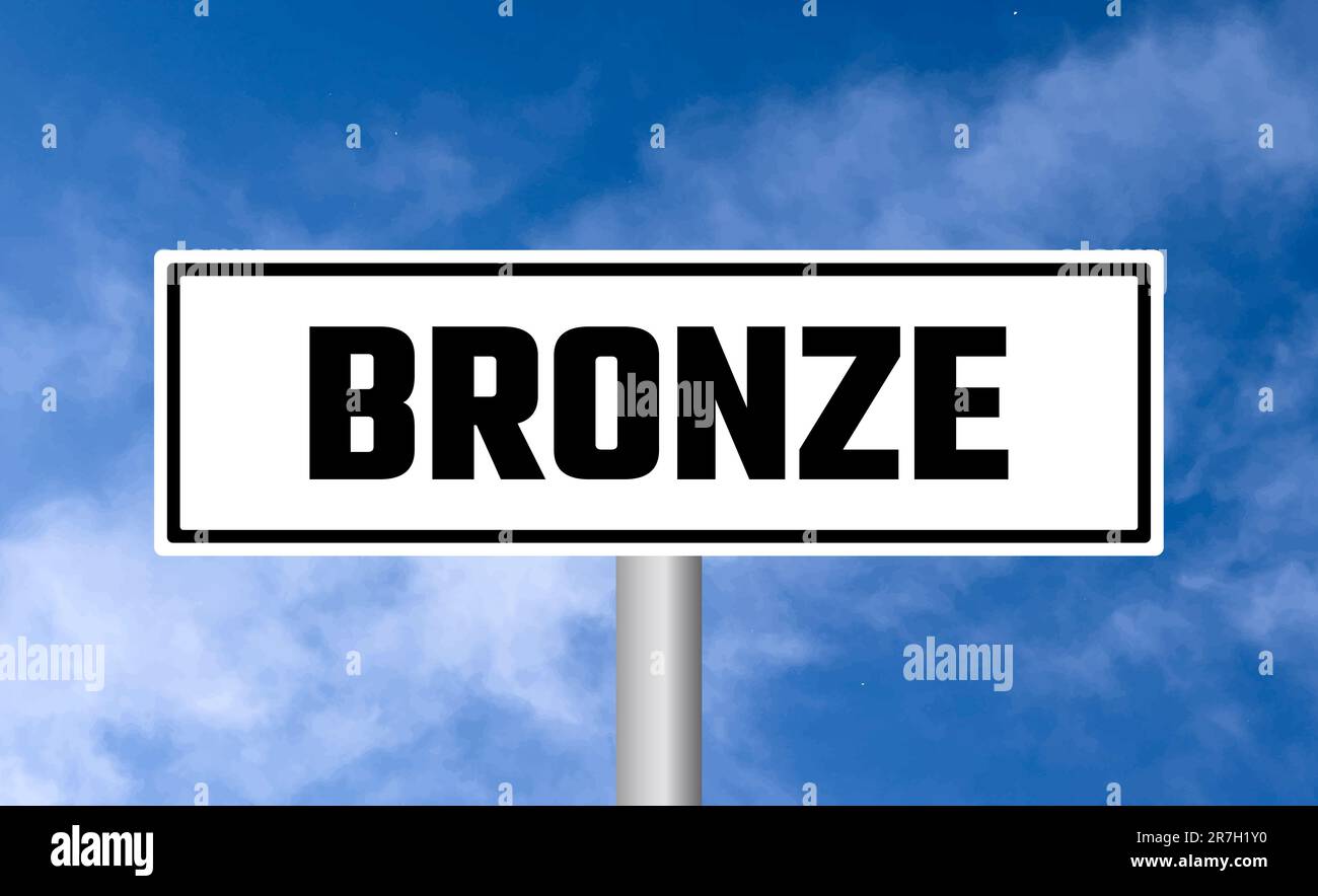 Bronze road sign hi-res stock photography and images - Alamy