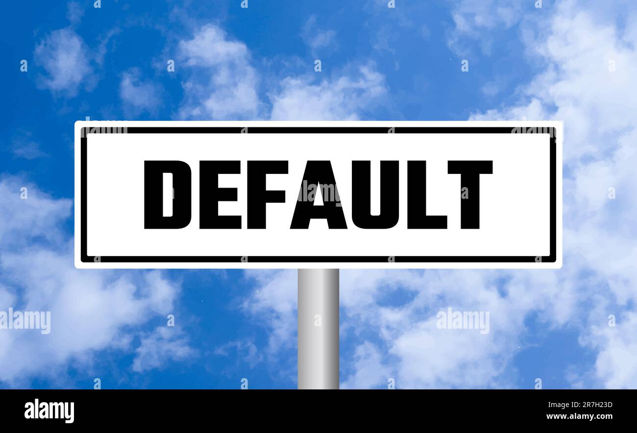 Default road sign hi-res stock photography and images - Alamy