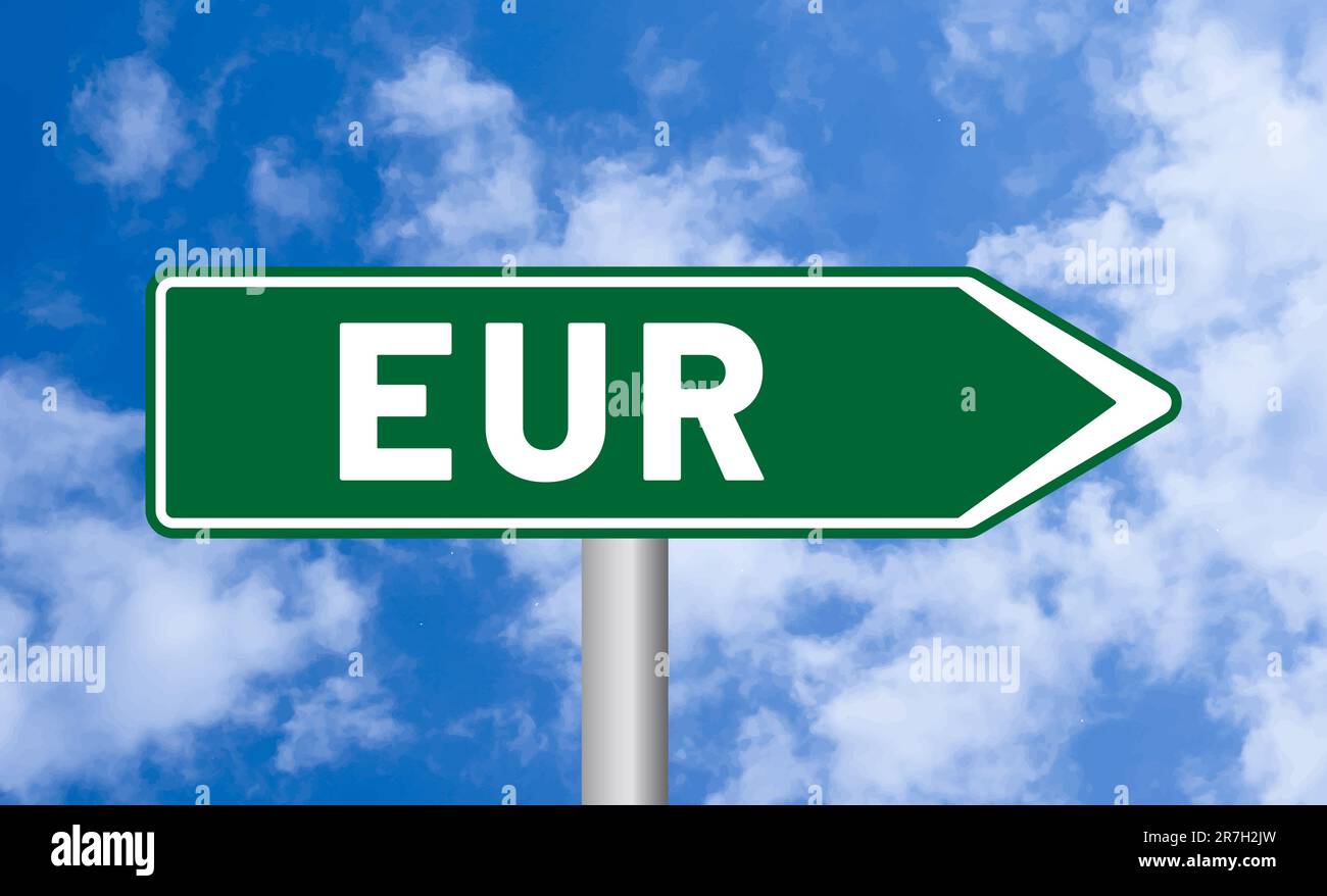 Eur road sign hi-res stock photography and images - Alamy