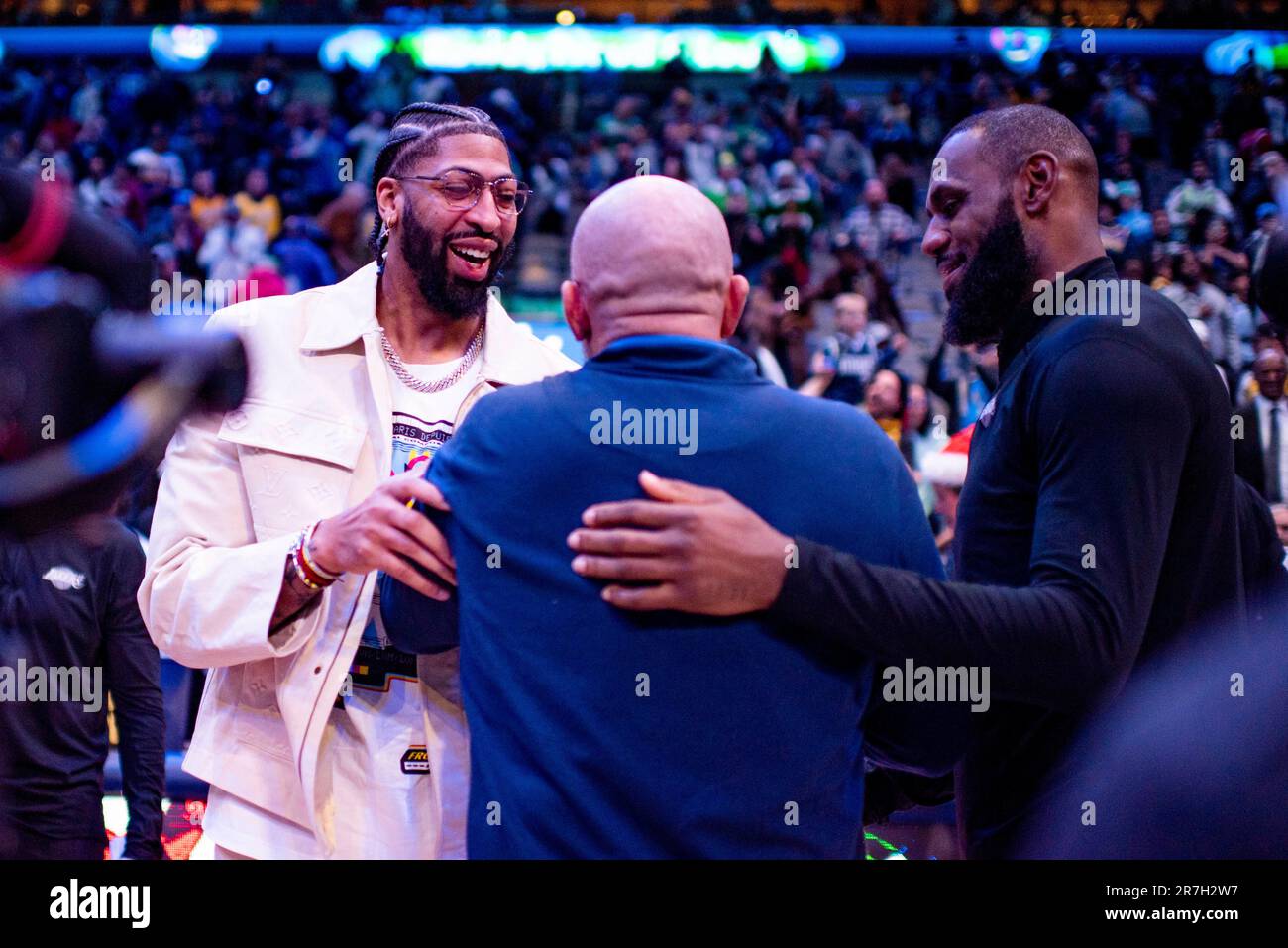 Los Angeles Lakers forward Anthony Davis and Los Angeles Lakers forward ...