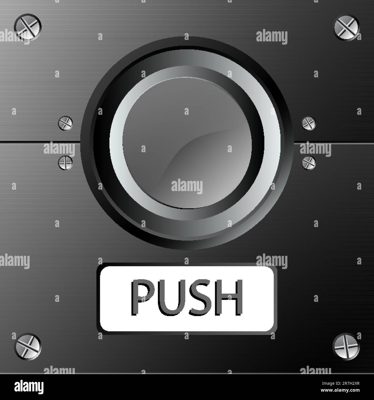 button panel, abstract vector art illustration Stock Vector Image & Art ...