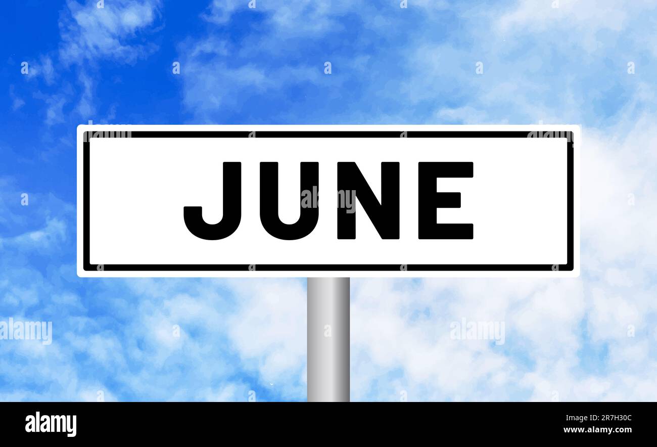 June road sign hi-res stock photography and images - Alamy