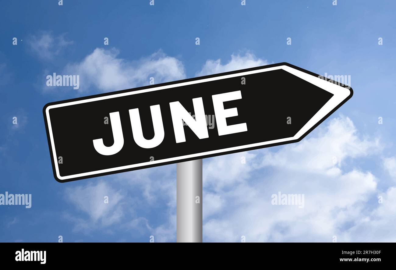 June road sign hi-res stock photography and images - Alamy