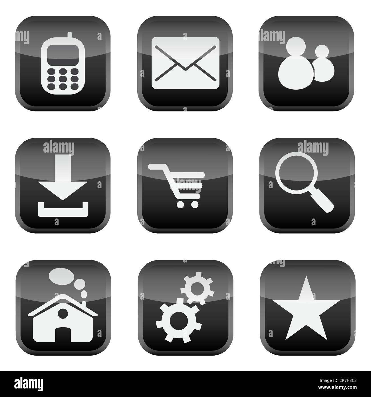 Linked set Stock Vector Images - Alamy