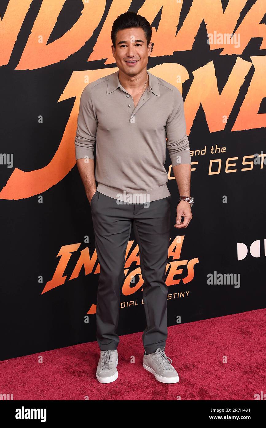 June 15, 2023, Hollywood, California, USA: Mario Lopez arrives for the ...
