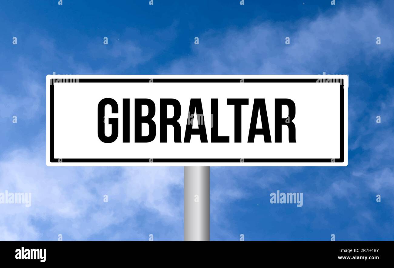 Signpost to gibraltar hi-res stock photography and images - Alamy
