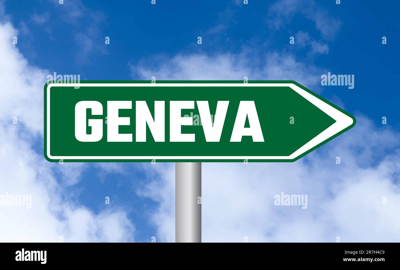 Geneva road hi-res stock photography and images - Alamy